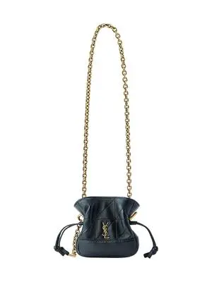 Saint Laurent Jamie Chain Belt Bag - Black