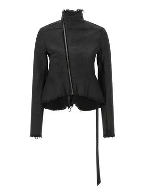 Rick Owens Naska Gary Denim Jacket - Black