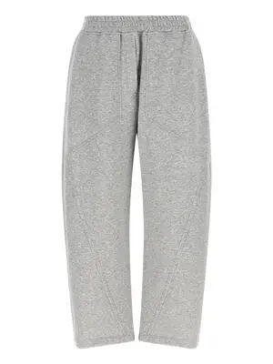 Brunello Cucinelli Cotton And Cashmere Joggers - Gray