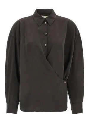 LEMAIRE Twisted Shirt - Black