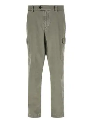 Brunello Cucinelli Cotton Cargo Pants - Green