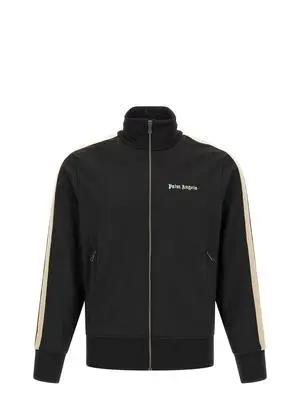 Palm Angels Classic Track Banded Sweatshirt - Black