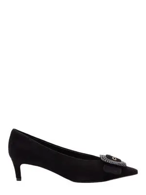 Roberto Festa Mirella Braided-detail Pointed-toe Pumps - Black