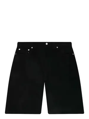 METALWOOD STUDIO Canvas Logo Tag Shorts - Black