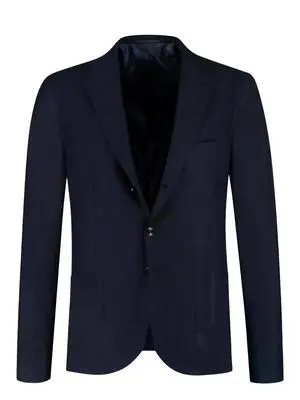 Kiton Notched-lapel Single-breasted Blazer - Blue