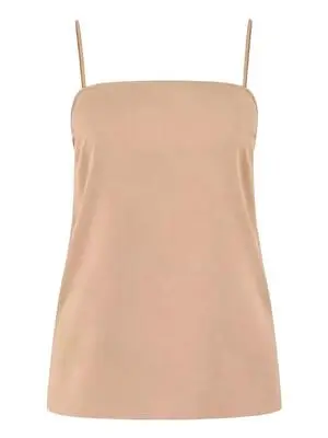 Alberta Ferretti Spaghetti Strap Top - Pink