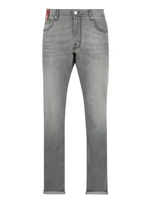 TRAMAROSSA Michelangelo Straight Cut Jeans - Grey