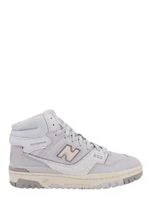 NEW BALANCE 650 High-top Lace-up Sneakers - Gray