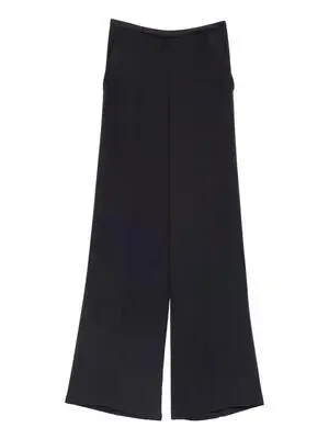 FORTE_FORTE High-waisted Wide Leg Trousers - Blue