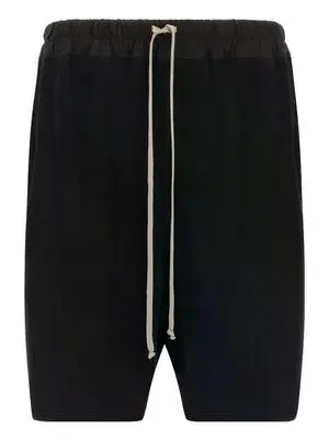 Rick Owens Drawstring Waist Shorts - Black