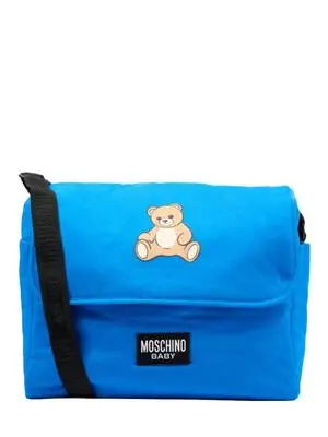 Moschino Teddy Bear Print Shoulder Bag - Blue
