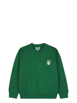 Kenzo Graphic Print Crewneck Sweatshirt - Green