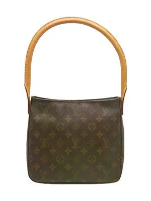 LOUIS VUITTON Monogram Looping Mm Shoulder Bag - Brown