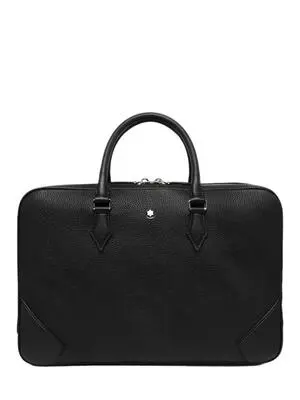 Montblanc Large Grain-leather Briefcase - Black