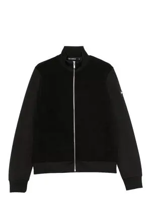 Karl Lagerfeld Zip-up Panelled Jacket - Black