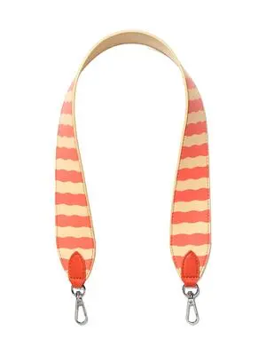 NAOA Shoulder Strap With Silver-tone Hardware - Orange