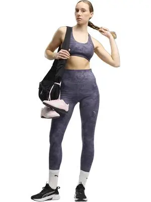 PUMA Cloudspun Ultra Soft High-waisted Training Tights - Gray