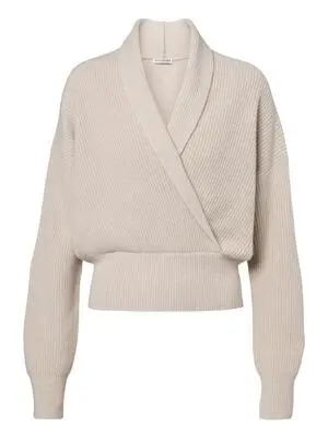 Altuzarra Richman Cropped Virgin Wool Sweater - Beige