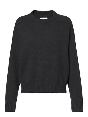 Loulou De Saison Breha Wool And Cashmere Sweater - Grey