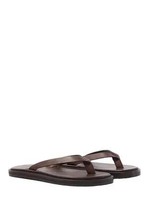 Studio Nicholson Leather Thong Sandals - Brown