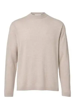 LISA YANG Mason Cashmere Crewneck Sweater - Beige