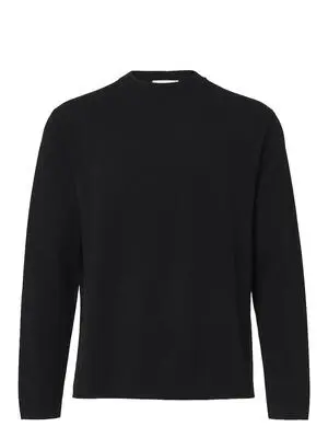 LISA YANG Mason Cashmere Crewneck Sweater - Black