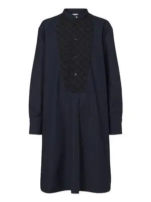 Bottega Veneta Cotton Poplin Tunic - Blue