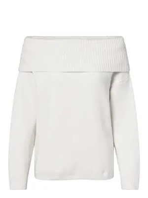 Loulou De Saison Sibyl Off-shoulder Sweater - White
