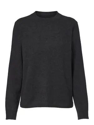 Loulou De Saison Arvo Lace-trimmed Cashmere Sweater - Black