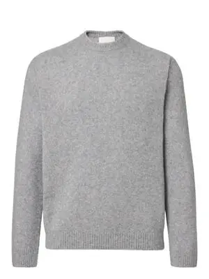 LISA YANG Lisa Yang Baxter Cashmere Silk Crewneck Sweater Grey