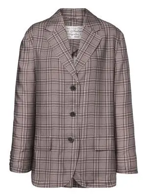 Acne Studios Checked Blazer - Grey