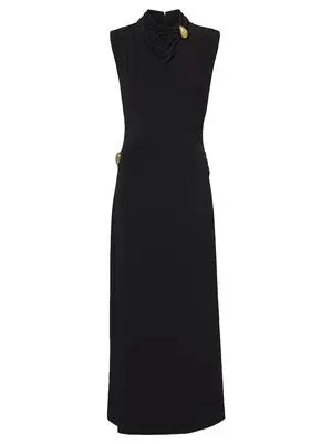 Altuzarra Embellished Jersey Midi Dress - Black