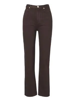 Loulou De Saison Jude Straight Jeans - Brown