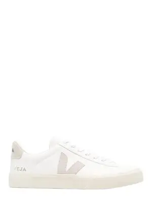 VEJA VEJA Campo Leather Lace-Up Sneakers White