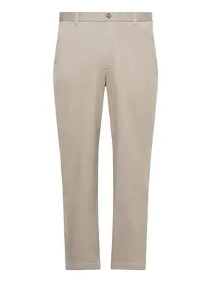 Calvin Klein Calvin Klein Stretch Cotton Tapered Pants Beige