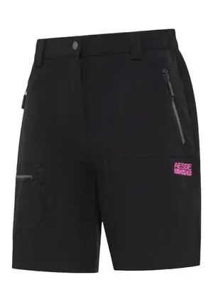 AESSE Alta Nylon Stretch Shorts - Black