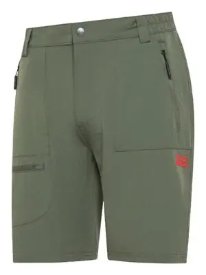 AESSE High Bermuda Stretch Nylon Shorts - Green
