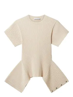 Stella McCartney Peplum Knit T-shirt - 9002