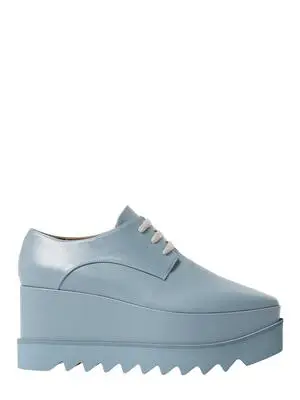 Stella McCartney Elyse Platform Lace-up Shoes - Light Blue
