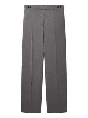 Stella McCartney Tailored Slim Wool Trousers - Grey