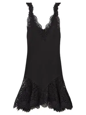 Stella McCartney Lace-trimmed Dress - Black