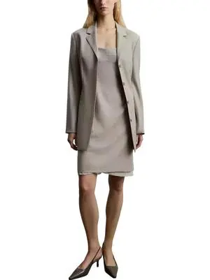 12 STOREEZ 12 STOREEZ Belted Wool Blazer