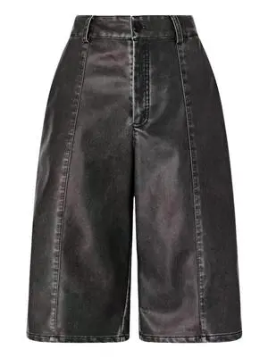PINKO PINKO Faded Effect Panelled Shorts