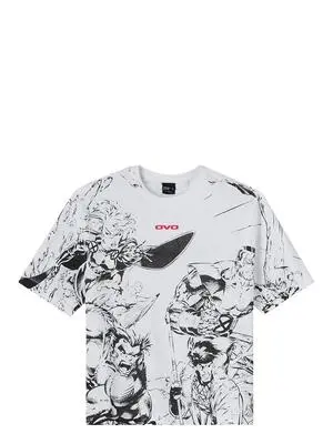 OVO X Marvel X-men Graphic Print T-shirt - White
