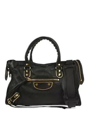 Balenciaga Small City Handbag - Black