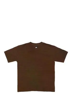 TAIGA TAKAHASHI Lot.617 Border T-shirt - Brown