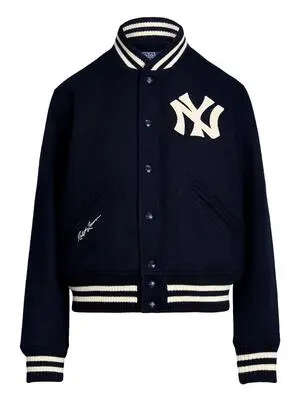 POLO BY RALPH LAUREN Polo By Ralph Lauren X New York Yankees Full-Snap Bomber Jacket