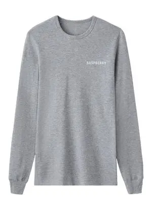 GV GALLERY Schwarzeneggar Thermal Long Sleeve Shirt - Grey