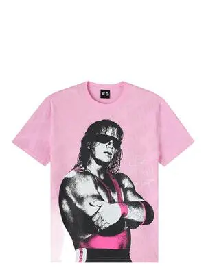 OVO X Wwe Bret "the Hitman" Hart T-shirt - Pink