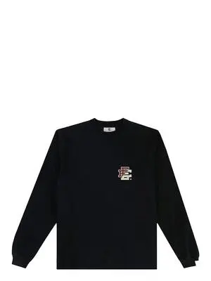 ERIC EMANUEL Eric Emanuel Long Sleeve Crew Neck Pullover With Logo Print